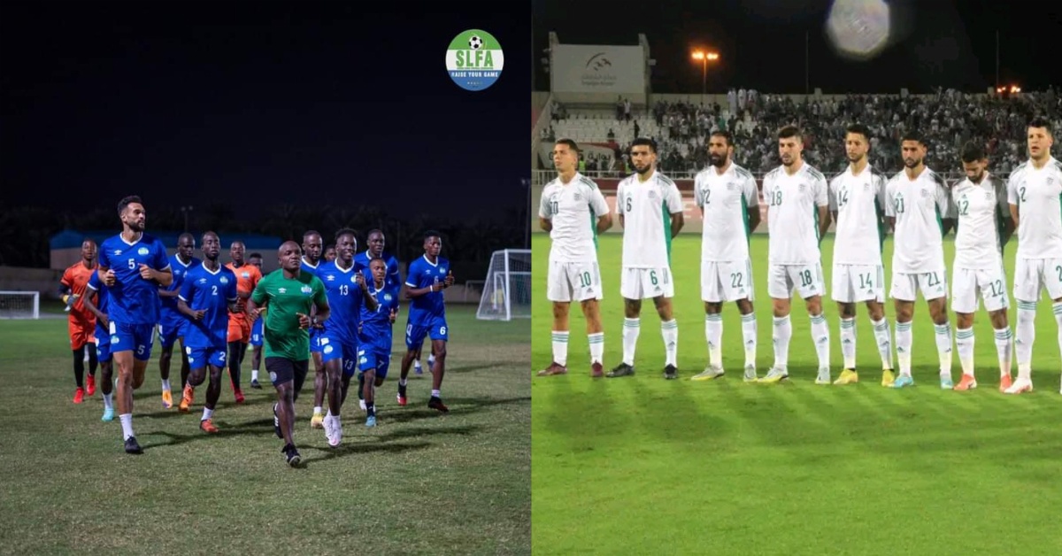 Ahead of Clash With Algeria B, Leone Stars Players Offer Prayers in a ...